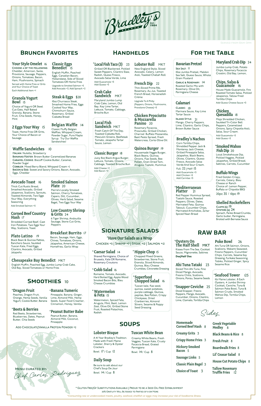 Brunch – ER Bradley's Saloon | West Palm Waterfront Restaurant