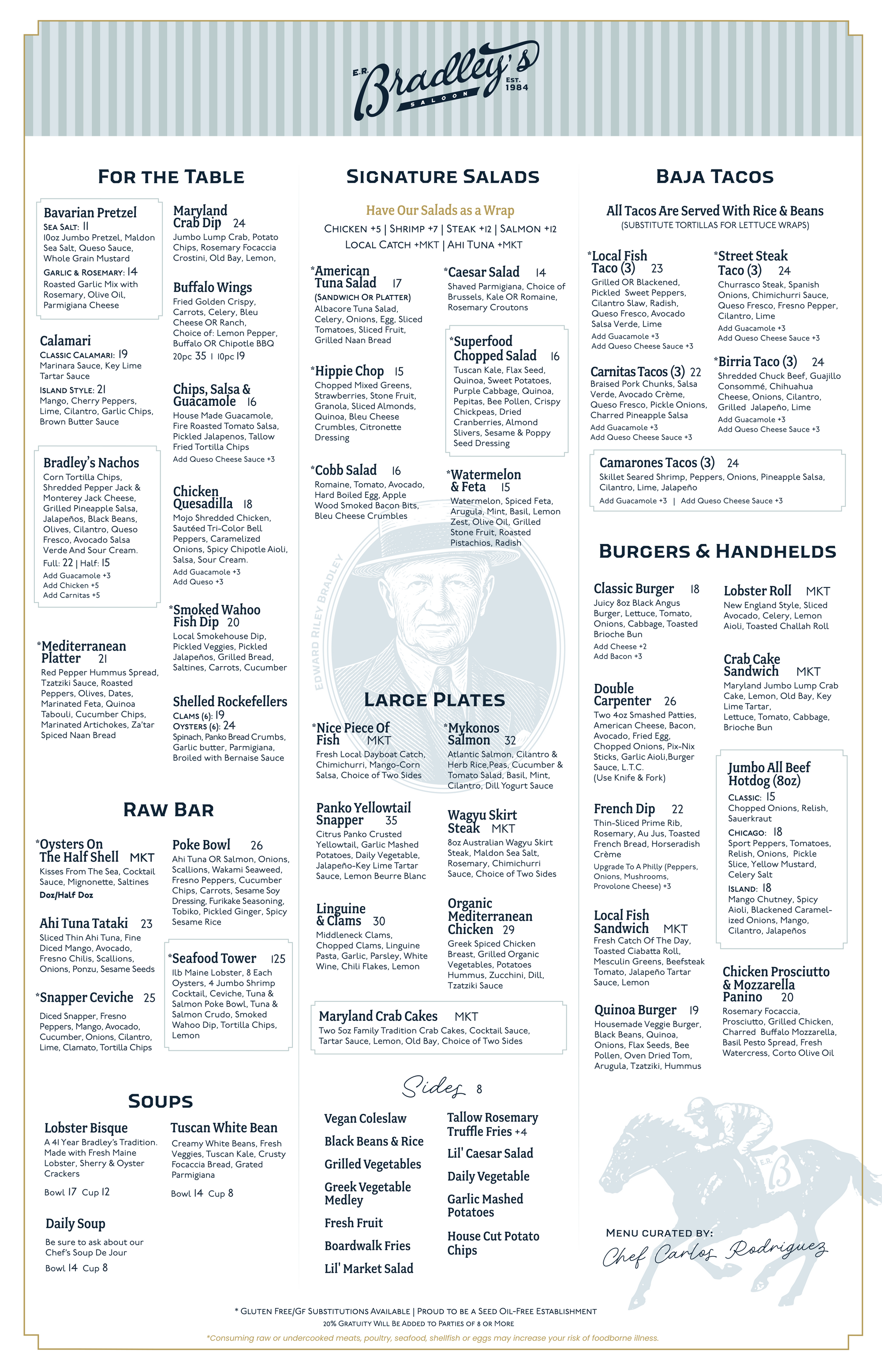 Lunch – ER Bradley's Saloon | West Palm Waterfront Restaurant